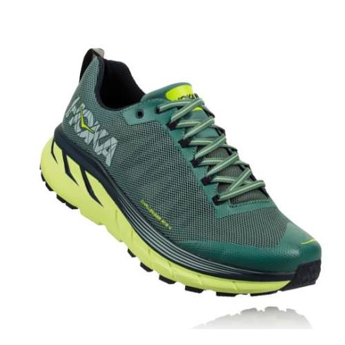 Hoka One One Challenger ATR 4 Men's Trail Silver Pine, Chinos Green ...
